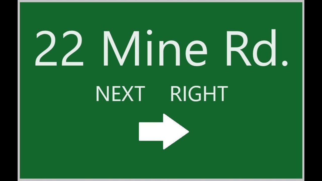 22 Mine Road - YouTube