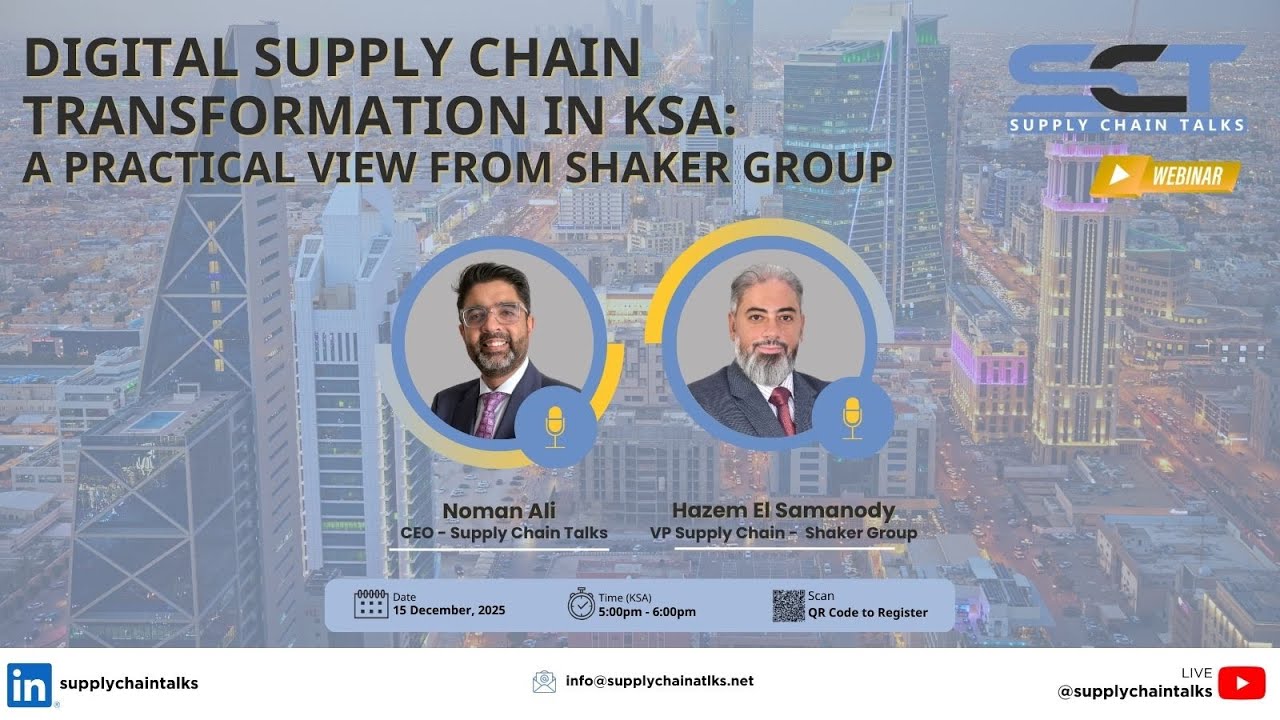 Digital Supply Chain Transformation in KSA: A Practical View from ...