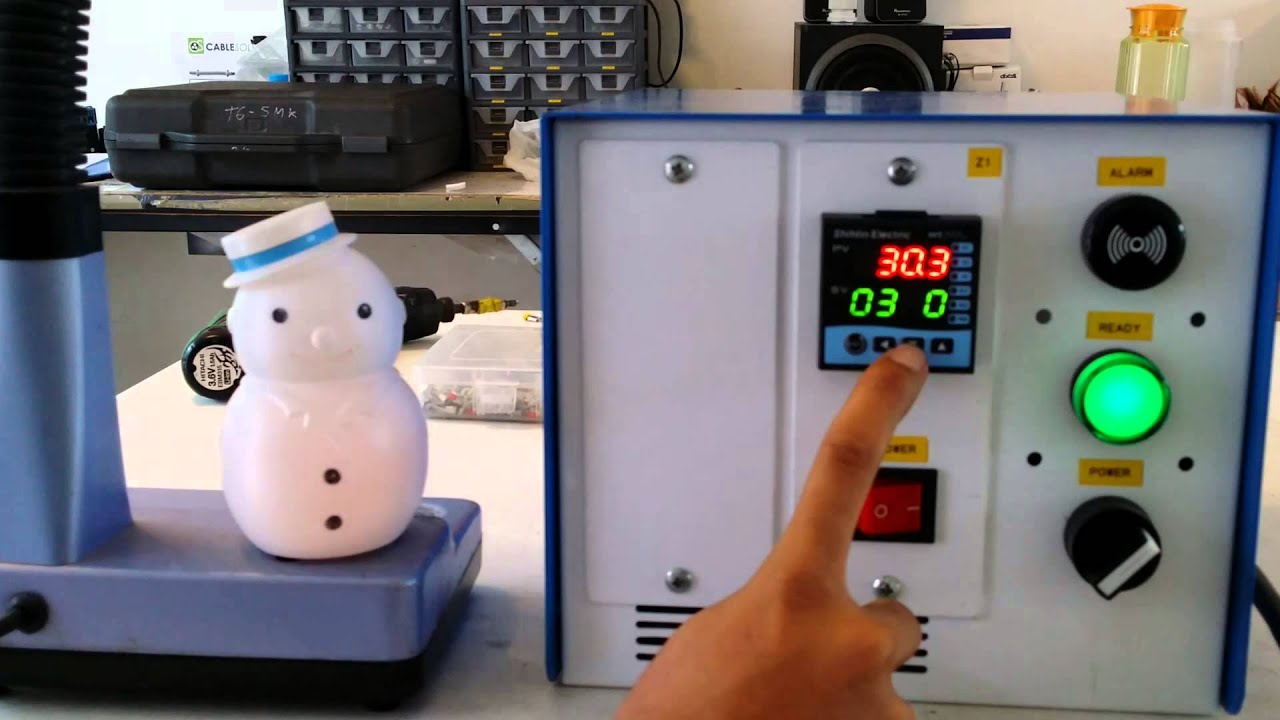 Mini hot runner 1zone up 2zone max by SMK - YouTube