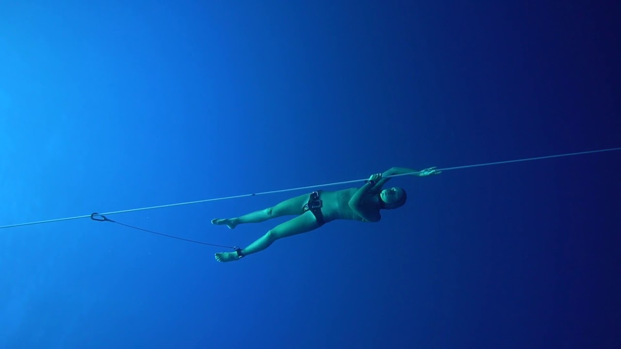 Freediving to -70 Meters (-230 Ft) - Short Version - YouTube