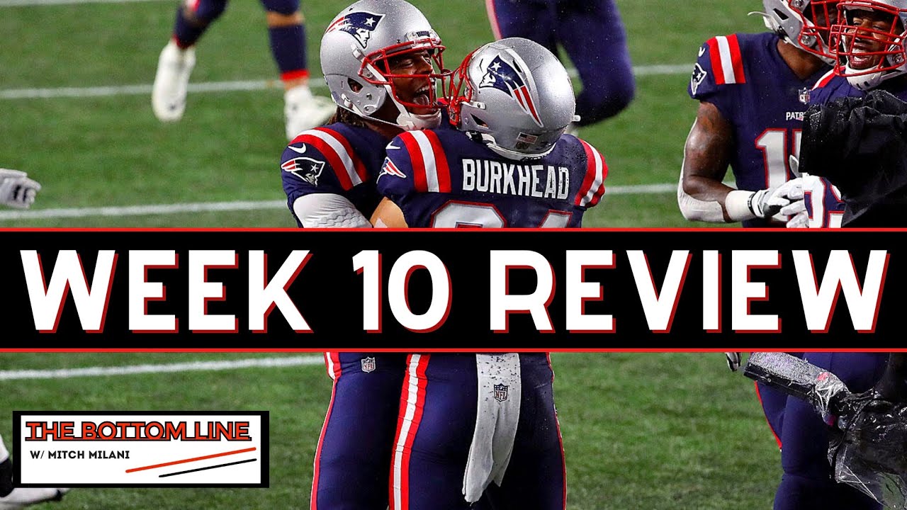 NFL Week 10 2020 Review | Pats To The PLAYOFFS!? - YouTube