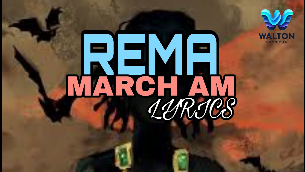 REMA - MARCH AM (Official video lyrics) @eminem - YouTube