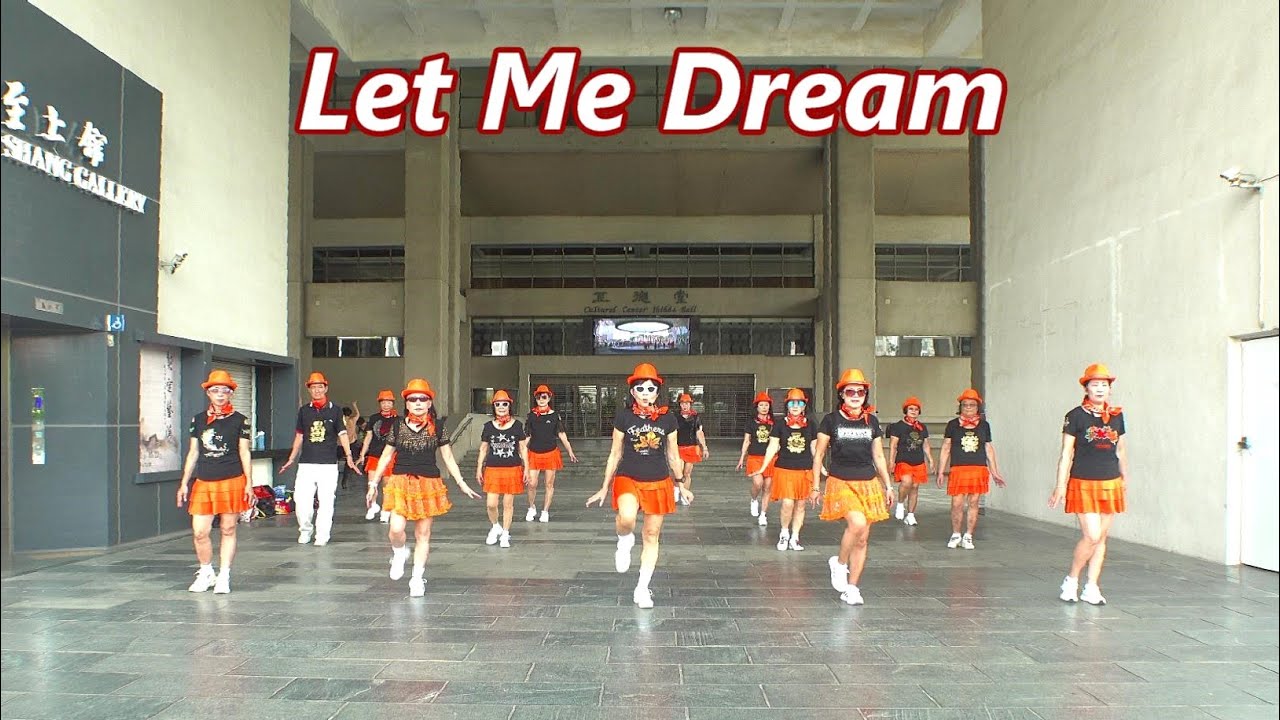 Let Me Dream│Line Dance by Guillaume Richard (FR)│Demo & Walk Through ...