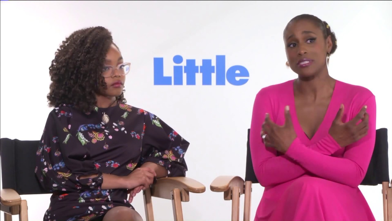 CHAT WITH THE STARS: Marsai Martin and Issa Rae "Little" Interview ...