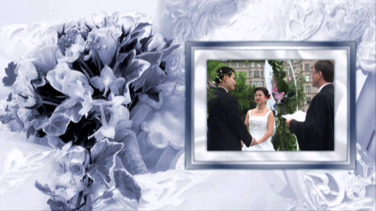 Wedding floating frames from GP Video Designs - YouTube