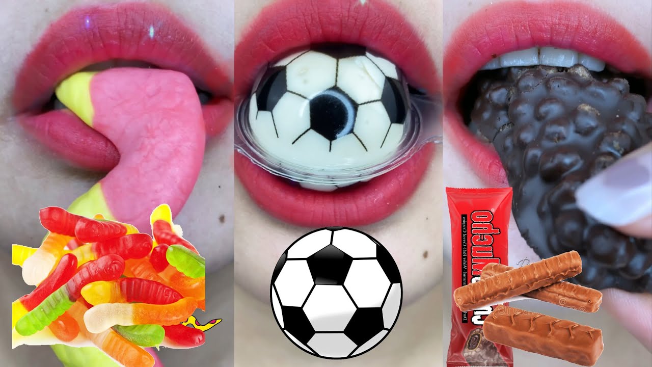 asmr SATISFYINGLY TASTY FOODS eating sounds - YouTube