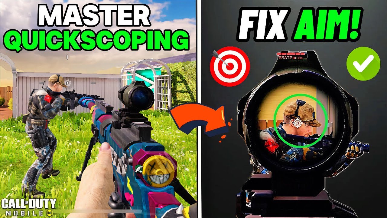 How To Quickscope Like a Pro in COD Mobile | Top 5 Quickscoping Tricks in CODM You’re Not Using ...