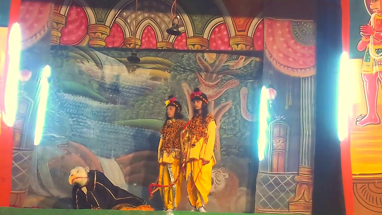 Ram meets wounded jatayu - YouTube