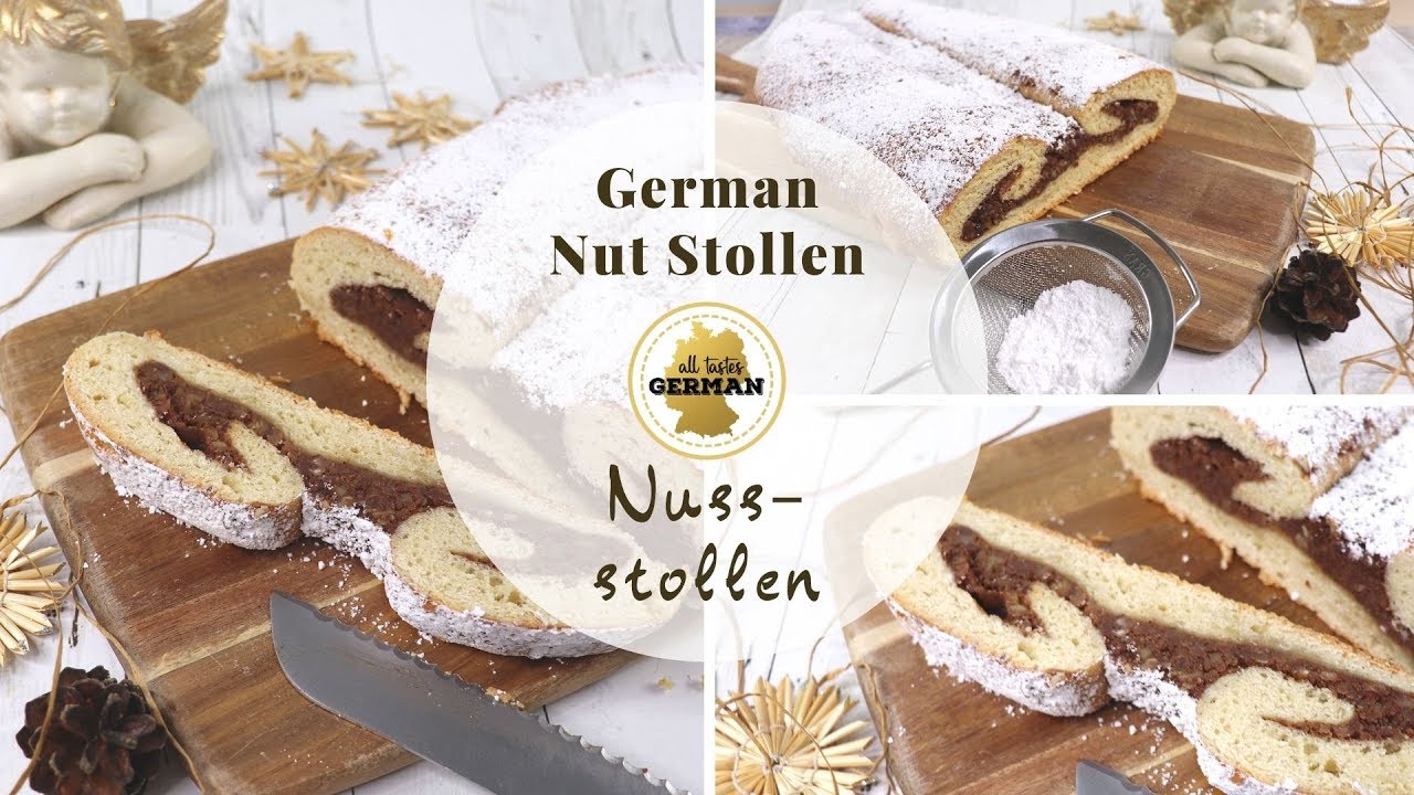 Stollen Recipe - German Nut Stollen - YouTube