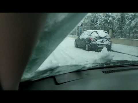 TÜRKİYE KAR YAĞIŞI - 6 OCAK 2020 - KARDA ARABA KULLANMAK.