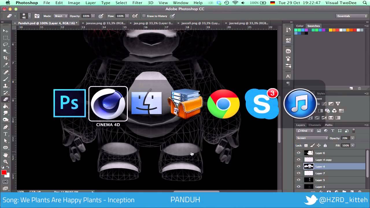 Panduh // speedart - YouTube