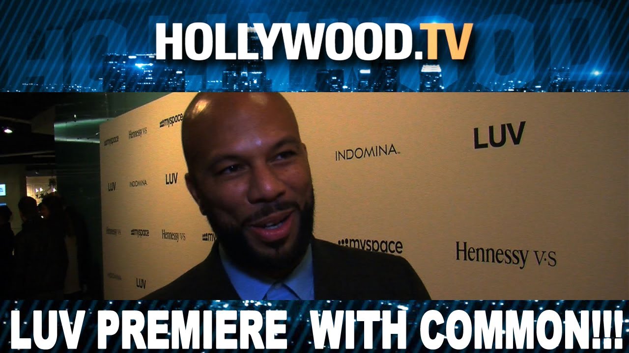 LUV movie Premiere with Common - Hollywood.TV - YouTube