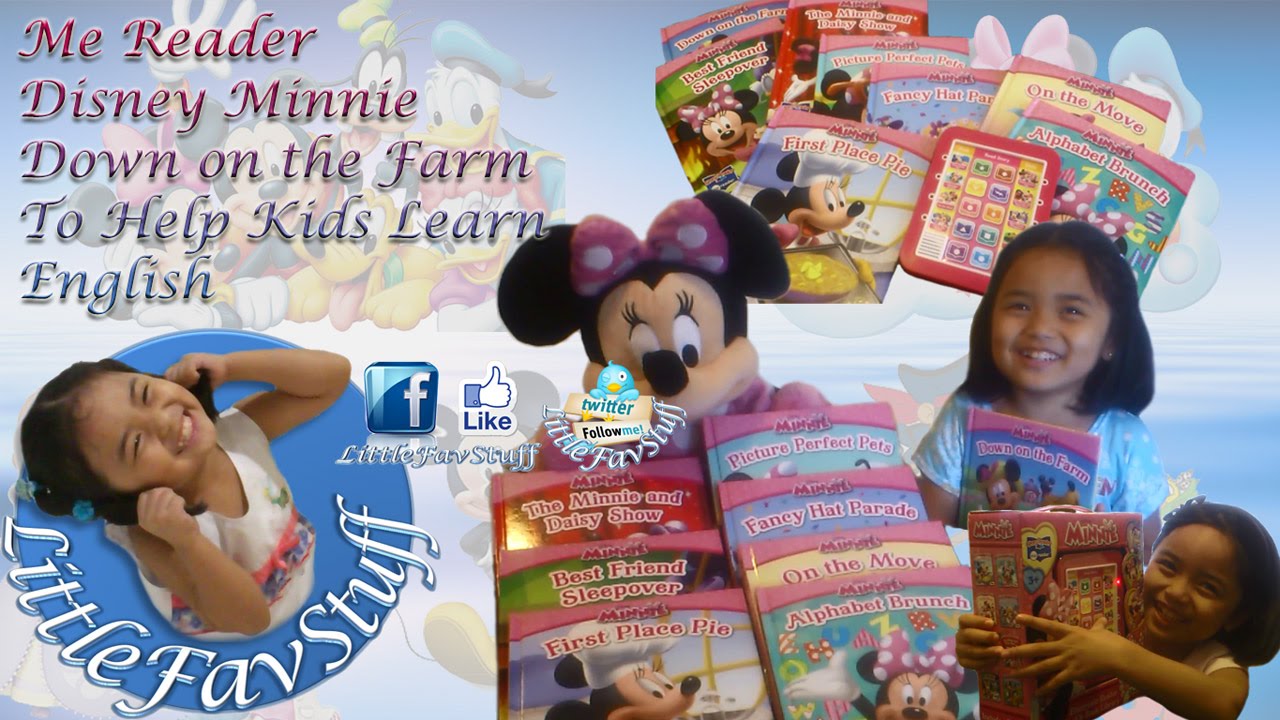 Me Reader Disney Minnie Down on the Farm | To Help Kids Learn English ...