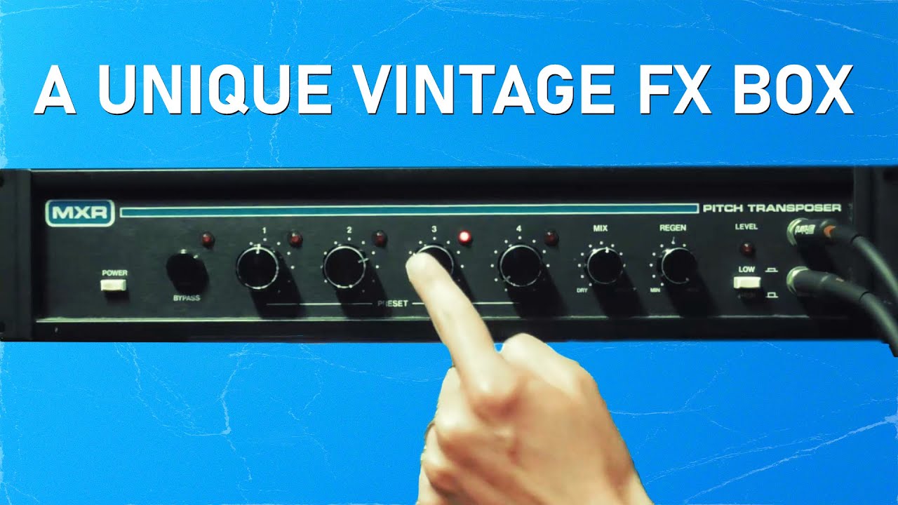 A Unique Vintage FX Box - YouTube