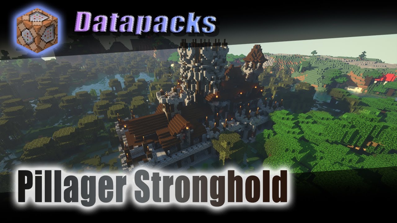 Minecraft Datapacks 1.16: Pillager Stronghold - YouTube