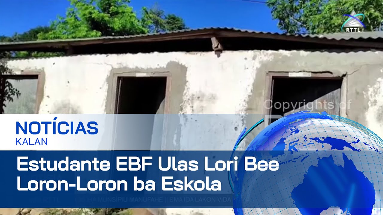 Estudante EBF Ulas Oe-cusse Lori Bee Husi Uma ba Eskola Hodi Utiliza ba Sanitasaun - YouTube