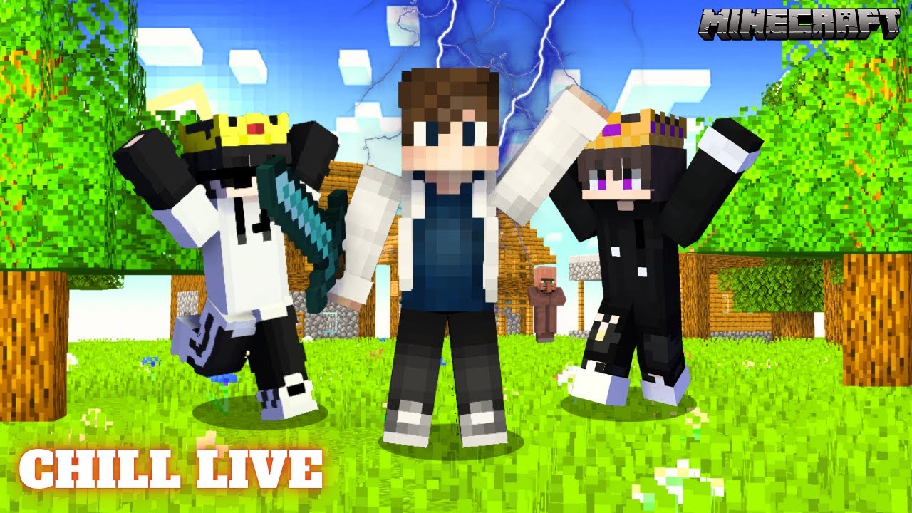MINECRAFT CHILL STREAM |PVP,BEDWARS|(LIVE) - YouTube