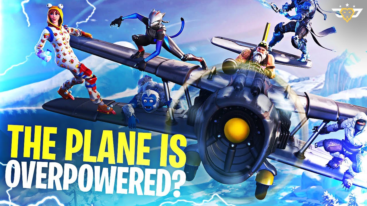 THE PLANE IS OVERPOWERED?! HOW TO USE IT AS A SQUAD! (Fortnite: Battle ...