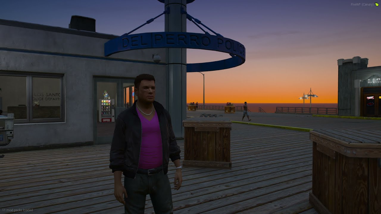 Del Perro Police Department MLO (FiveM) - YouTube