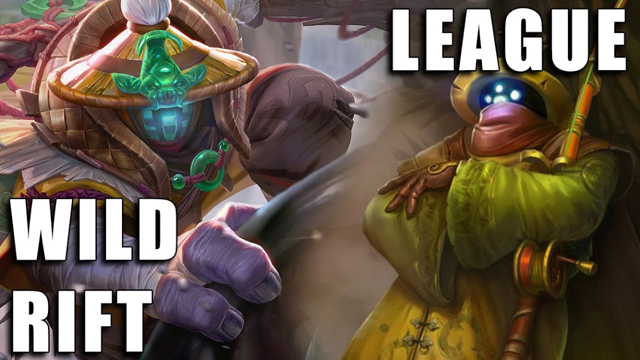 WILD RIFT x LEAGUE OF LEGENDS - SPLASH ART - YouTube