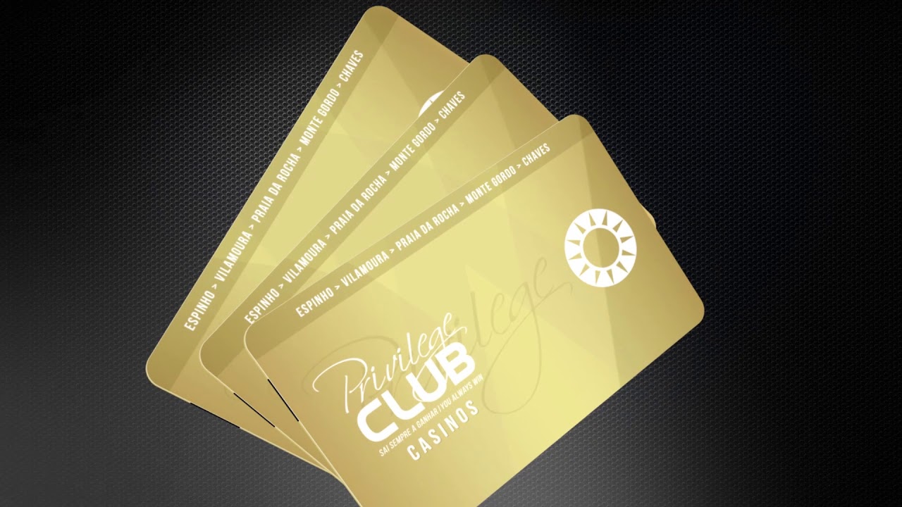 Cartão Privilege Club Casinos - YouTube