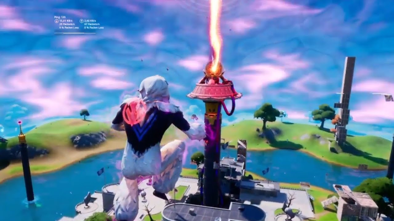 Asi fue el evento de Fortnite de midas !!! - YouTube