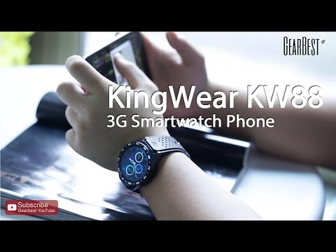 KingWear KW88 3G Smartwatch Review, Specification And Price - Wapzola