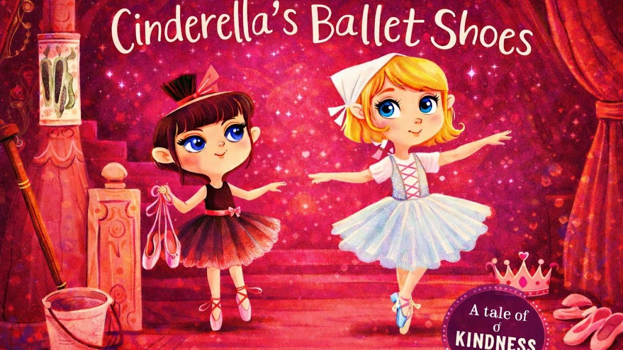 Cinderella's Ballet Shoes/kids books read aloud/English story books ...