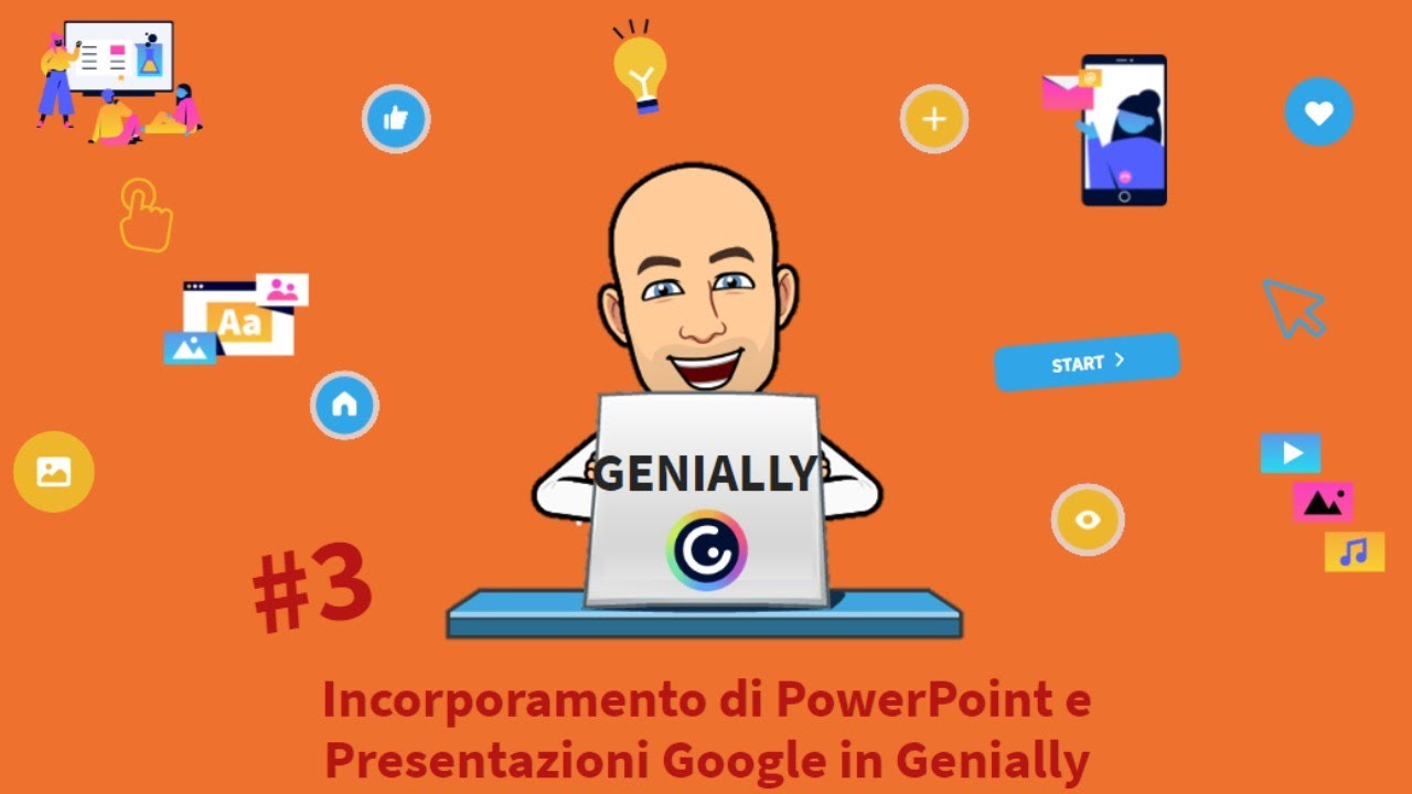 #3 Incorporamento di PowerPoint e Presentazioni Google in Genially - YouTube