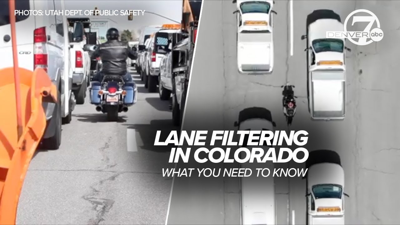 Motorcycle lane filtering is legal in Colorado. What you need to know ...