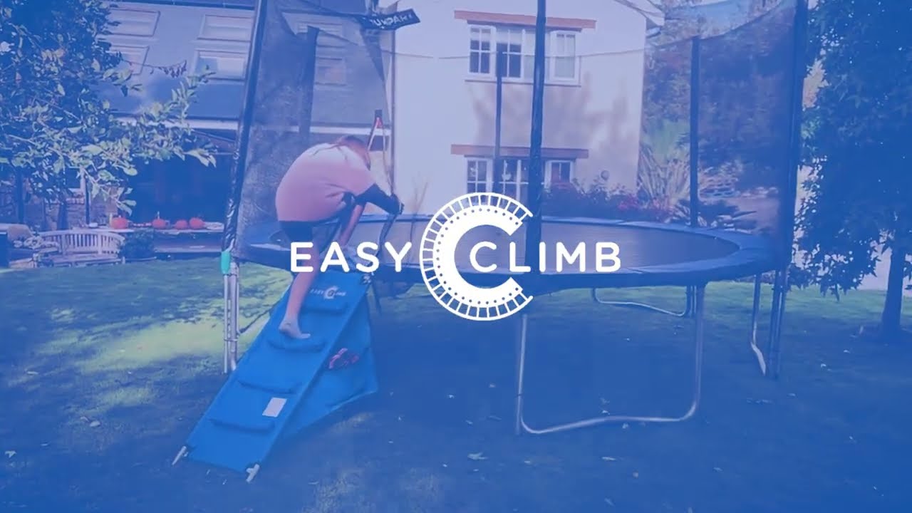 Easy Climb Trampoline Soft Ladder Ramp - YouTube