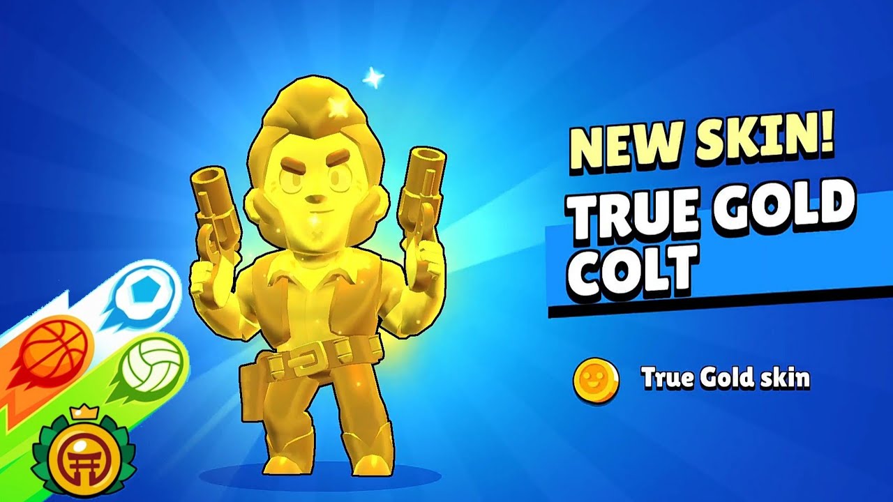 TRUE GOLD COLT🔥+ SUMMER SPORTS CHALLENGE 🔥- Brawl Stars - YouTube