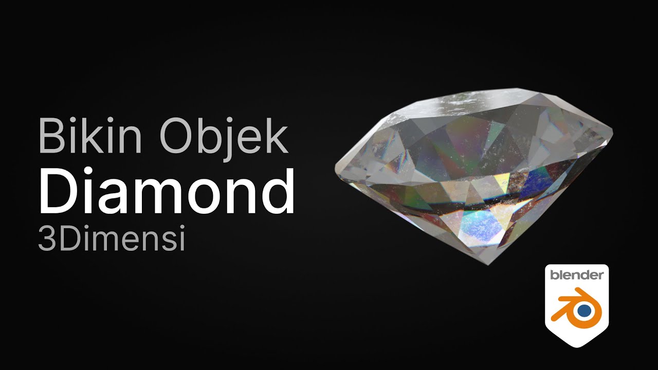 Cara Membuat Diamond dengan Blender 3.4 - YouTube