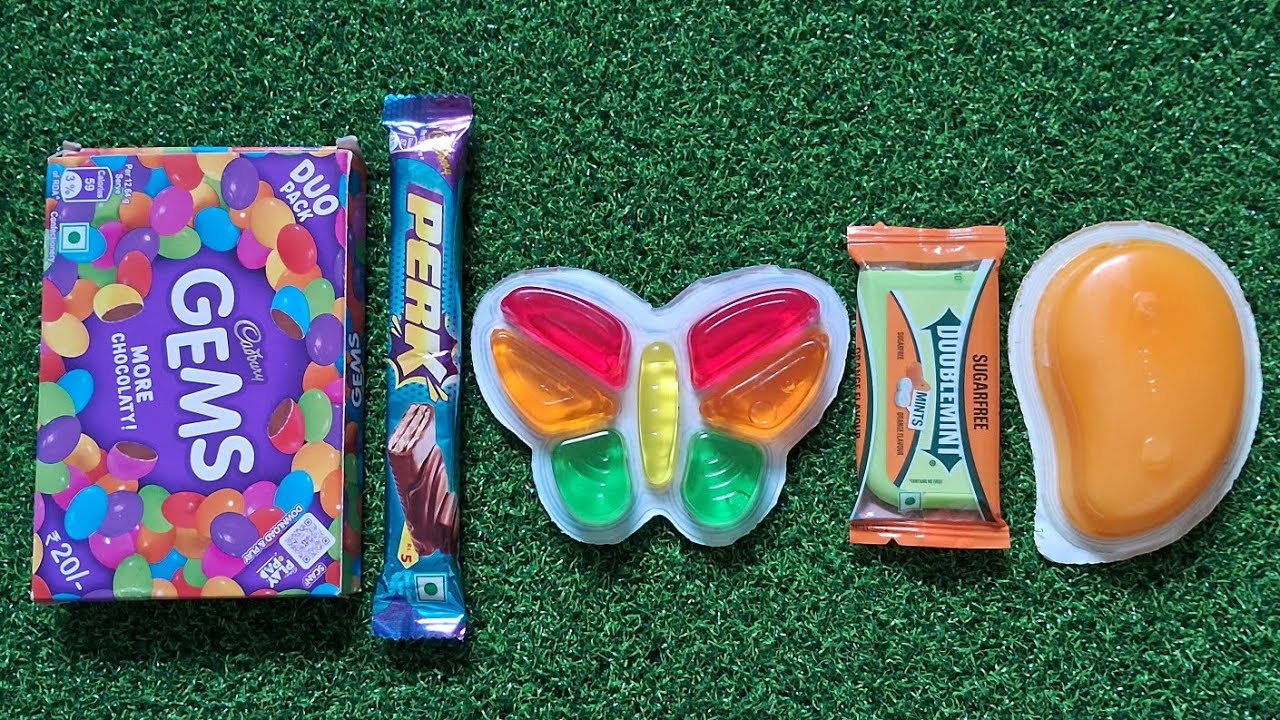 Gems vs Perk vs Butterfly jelly vs Mango jelly vs Doublemints vs ...