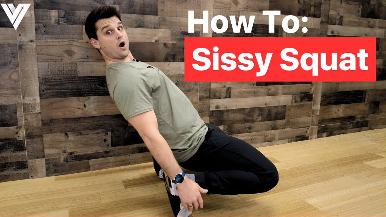 Full Sissy Squat Progression to Get Strong Knees - YouTube