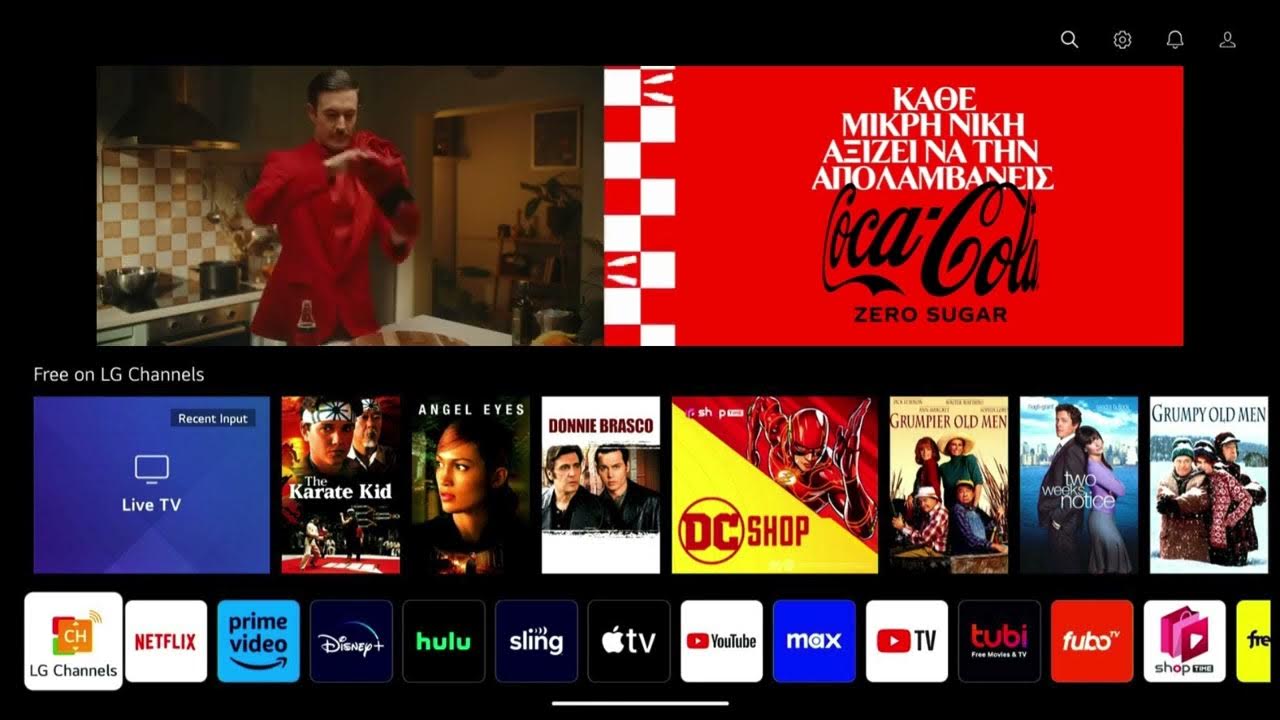 LG CTV ads: Coca-Cola (Greece, 2025) - YouTube