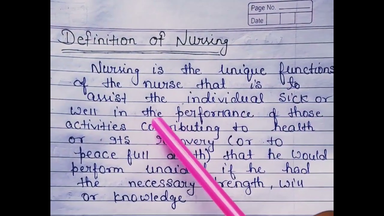 Definition Of Nursing According To INC In Hindi Ll YouTube Definition Of Nursing According To INC In Hindi Ll YouTube