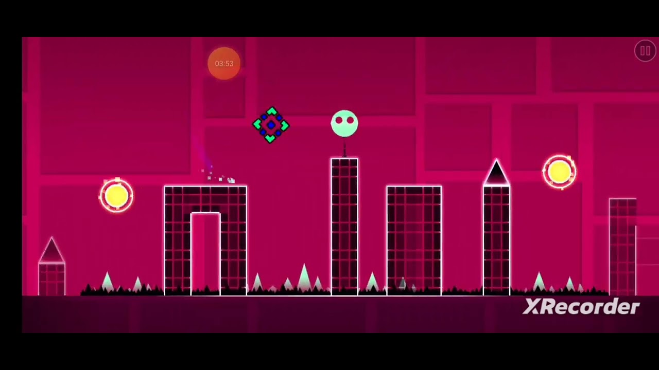 beating geometry dash lite part 1 - YouTube