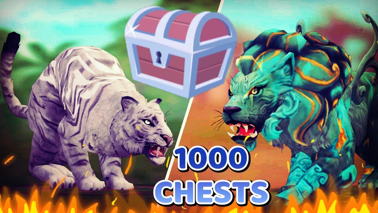 Opening 1000 CHESTS & 100 MOONEGGS! | Wildcraft Wild World - YouTube