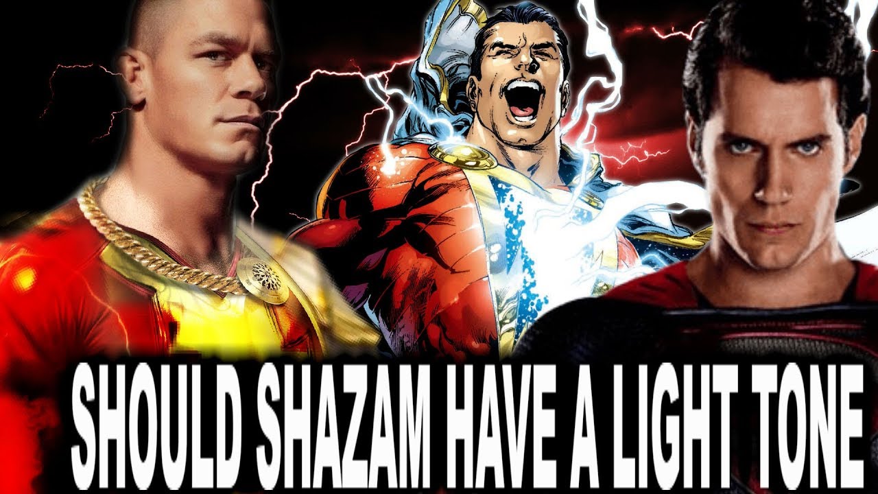 SHAZAM SHOULD HAVE A LIGHTHEARTED TONE!!! - YouTube