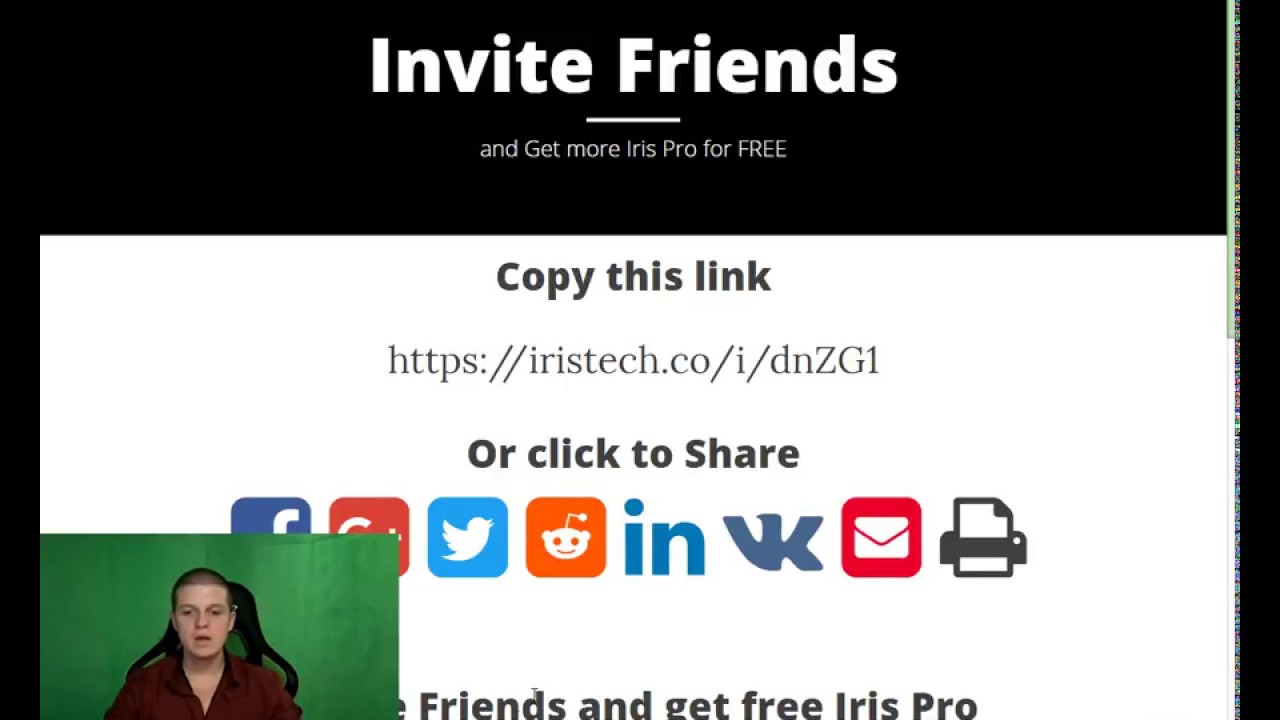 Iris Mastery Series - How to tell friends and give them Iris for free ...