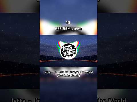 Top 10 Most Viewed Trap Nation Songs #shorts #shortsvideo #trapnation #trap