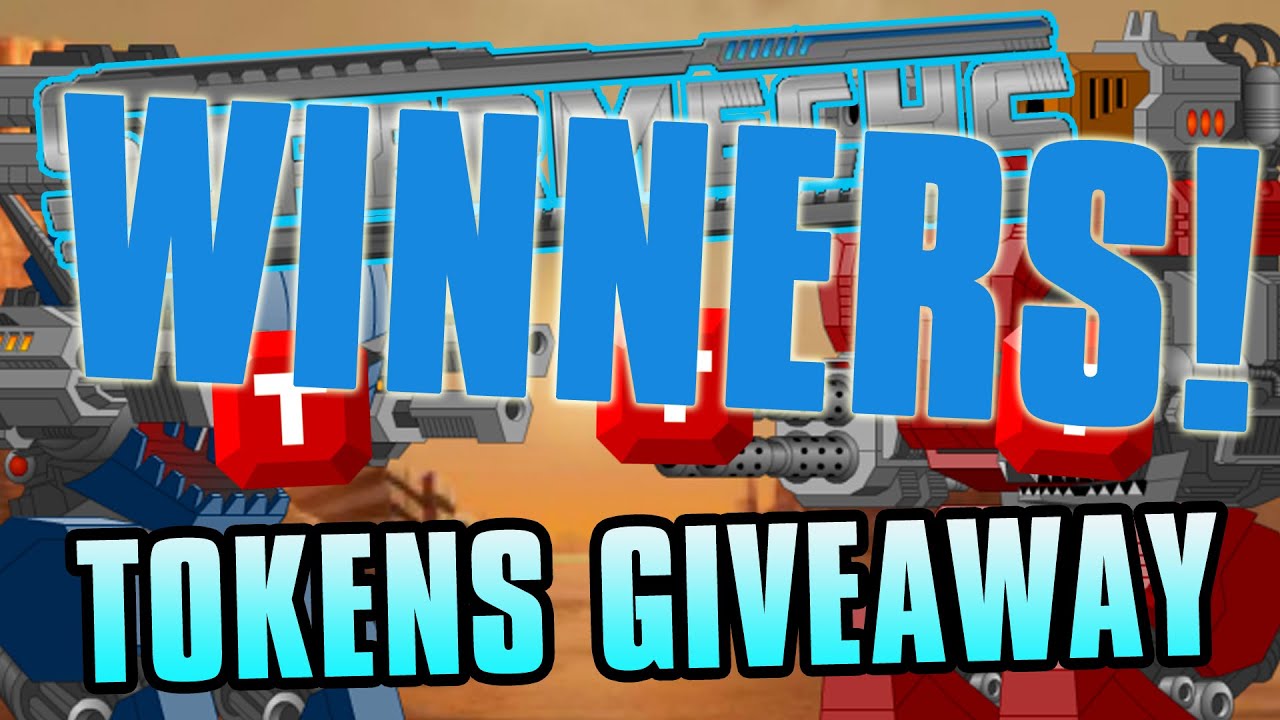 WINNERS! Super Mechs 5x500 SuperMechs Token Competition Winners (READ ...