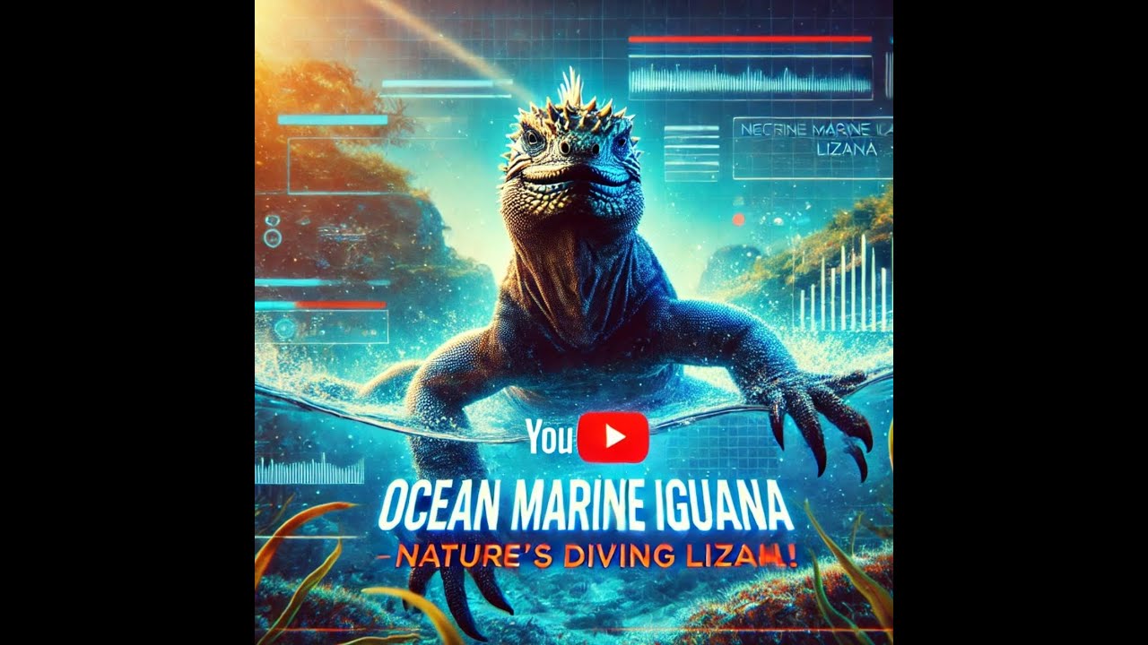 Ocean Marine Iguana: The Only Diving Lizard on Earth! - YouTube