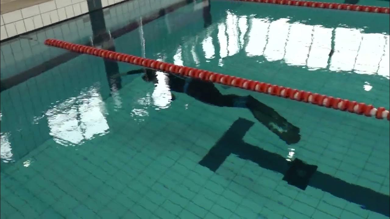 Eva Pavić - CMAS - 125m DNF - 15. Submania Apnea Cup - YouTube
