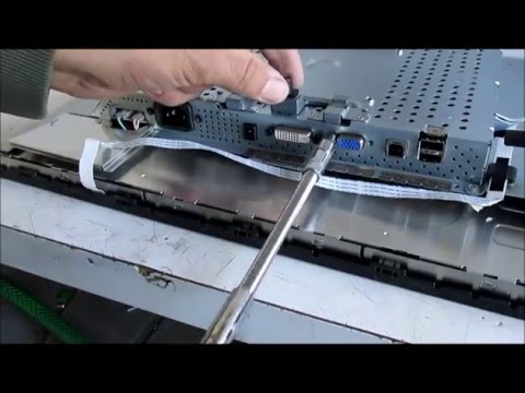 COMO DESARMAR UN MONITOR MARCA DELL MODELO 1907FPt - YouTube