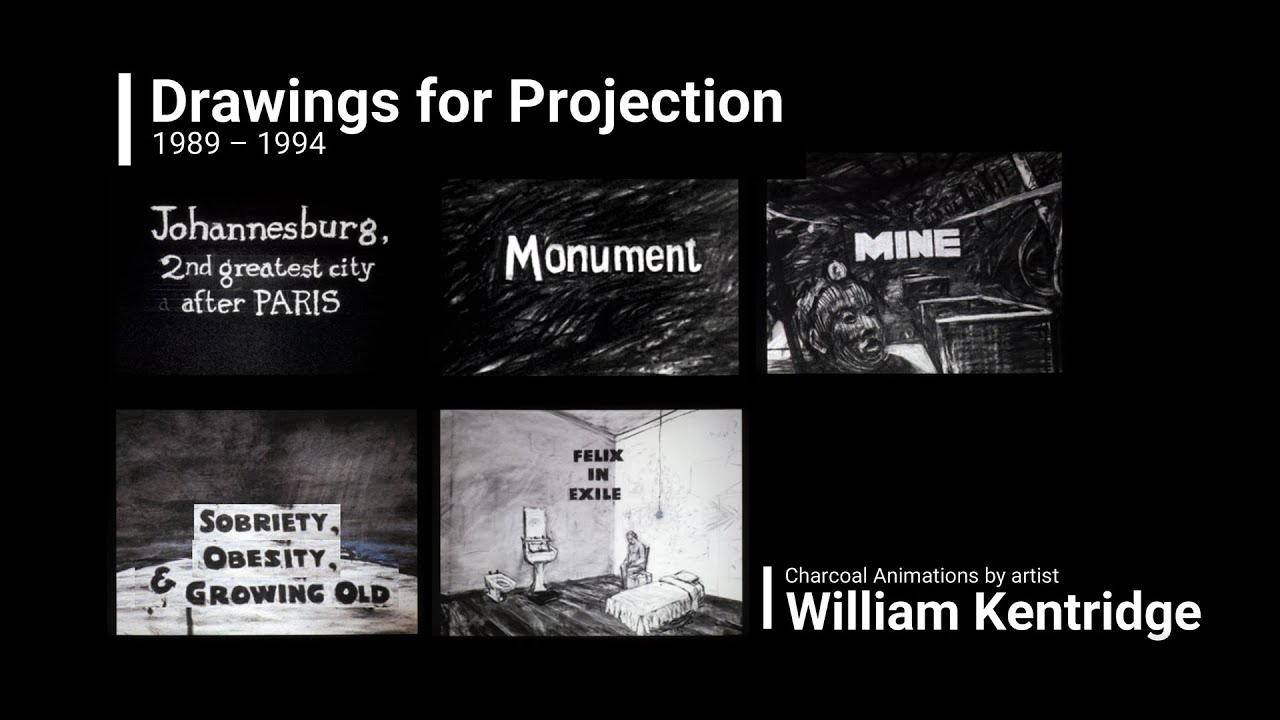 William Kentridge Drawings For Projection