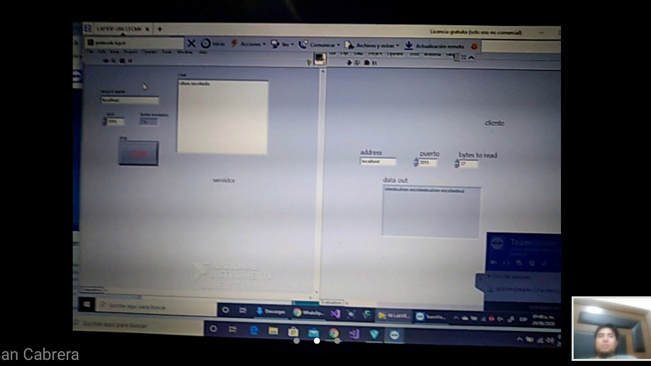 Panel frontal de LabVIEW - YouTube