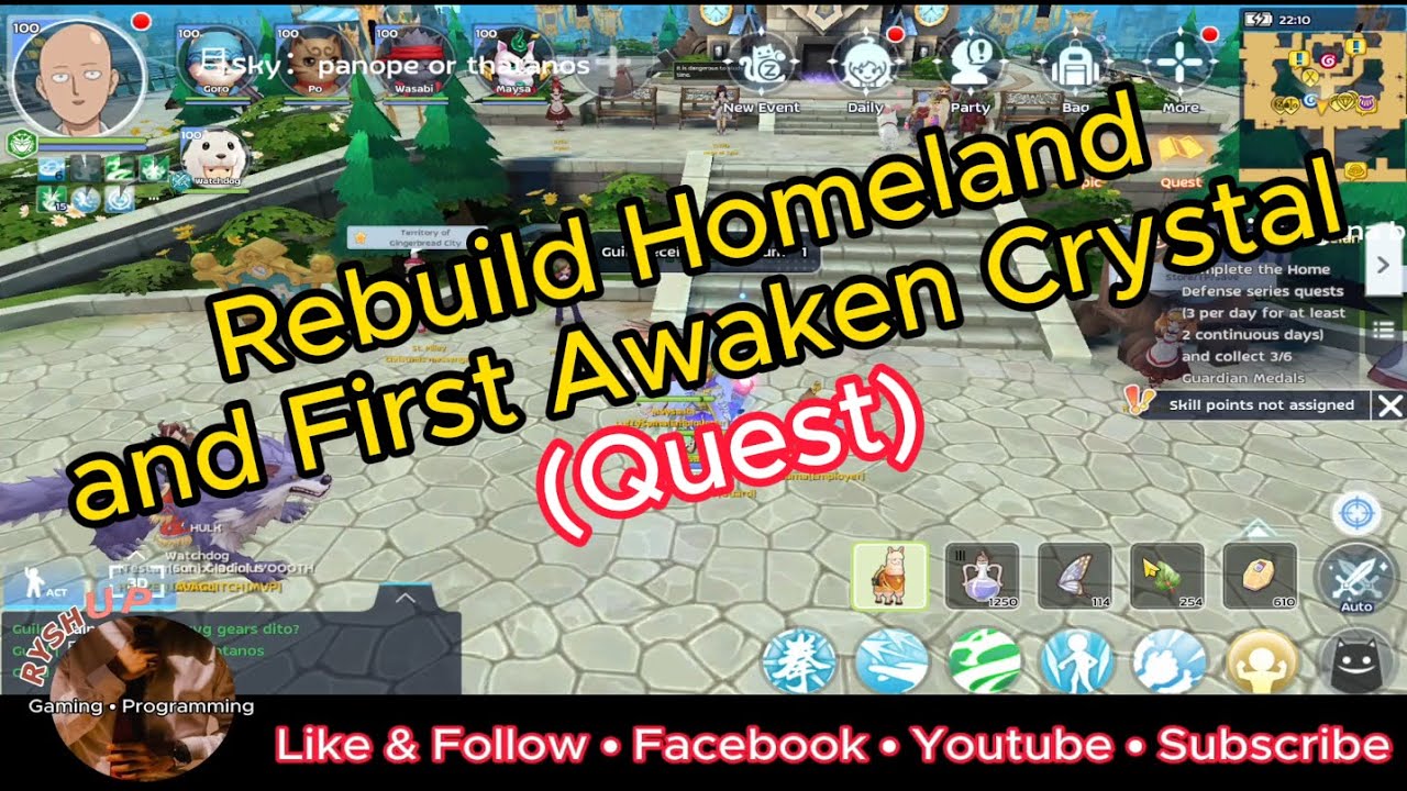 Ragnarok M Classic: Daily Rebuild Homeland (Alde) and First Awaken ...