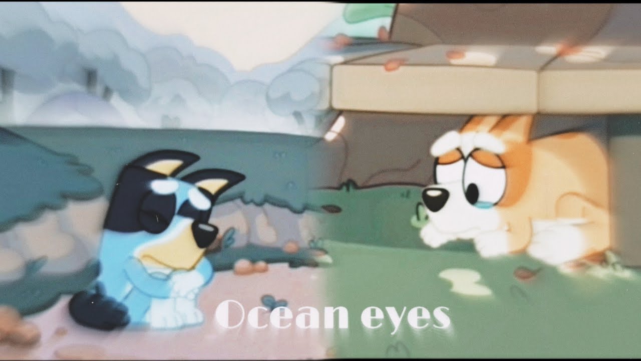 💙Bluey & Bingo🧡//Ocean eyes (sad edit) - YouTube